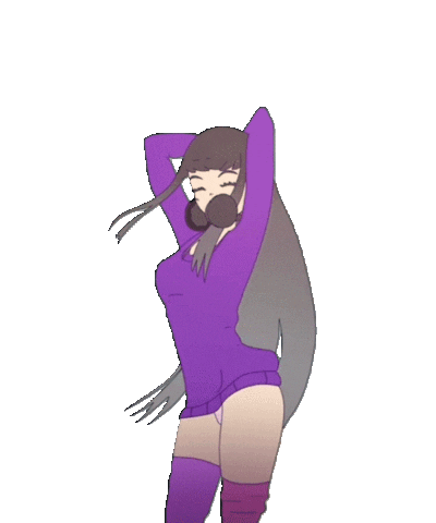 Dancing Girl Sticker for iOS & Android | GIPHY