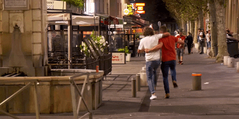 Friends Skipping GIF by Bravo TV - Find & Share on GIPHY