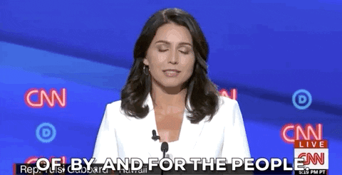 Tulsi Gabbard Dnc Debates 2019 GIF by GIPHY News - Find & Share on GIPHY
