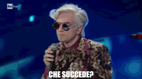 Morgan Chesuccede Sanremo2020 Bugo Brutteintensioni Maleducazione GIF ...