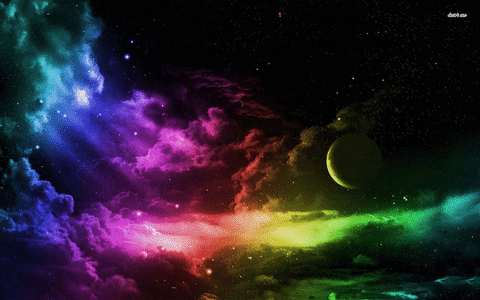 Space Rainbow GIF - Find & Share on GIPHY