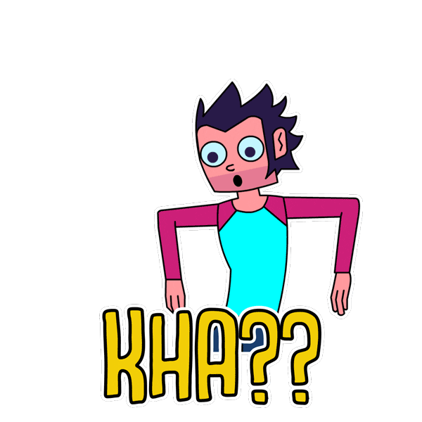 Whats Kha Sticker by TrineoTV for iOS & Android | GIPHY