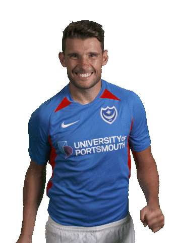 Evans Pompey Sticker by Portsmouth Football Club for iOS & Android | GIPHY