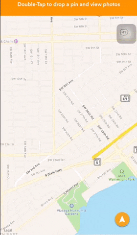 GitHub - johnnyperdomo/Pixel-City: iOS app that shows images based on ...