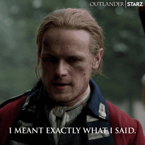 Angry Sam Heughan GIF by Outlander - Find & Share on GIPHY