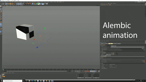 How to stick texture on an alembic animation? or create UV map on it ...