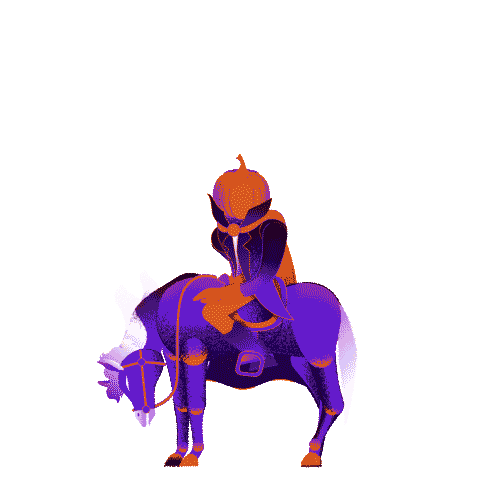 Monster Mash Halloween Sticker by The Duke & The Duck for iOS & Android ...