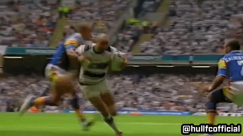 Rugby League Try GIF by Hull FC - Find & Share on GIPHY