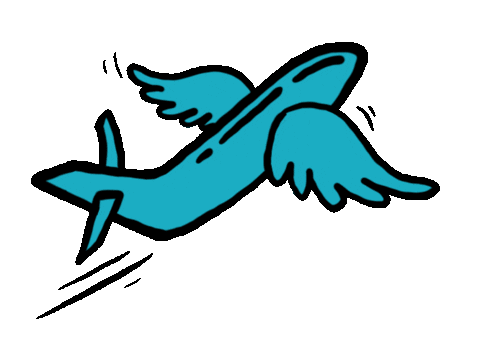 Plane Sticker for iOS & Android | GIPHY