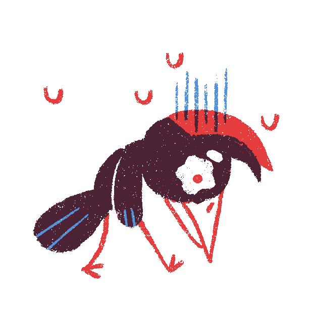 Sad Bird Sticker by JonDraws for iOS & Android | GIPHY