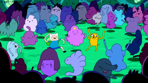 Adventure Time Dancing Find And Share On Giphy