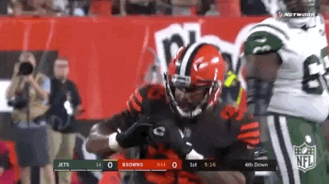 Myles Garrett Football GIF by NFL - Find & Share on GIPHY