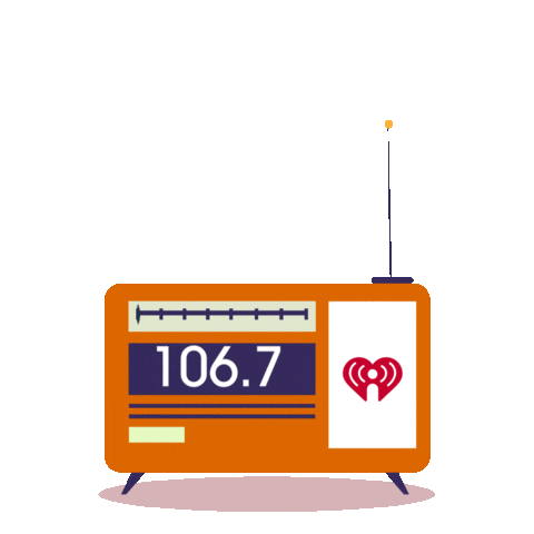 Radio Station Sticker by iHeartRadio for iOS & Android | GIPHY