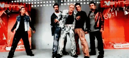Gif De Reuniao Nsync