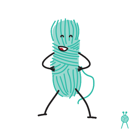 Crochet Knitting Sticker by KnitCrate for iOS & Android | GIPHY