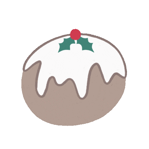 Christmas Pudding Sticker for iOS & Android | GIPHY