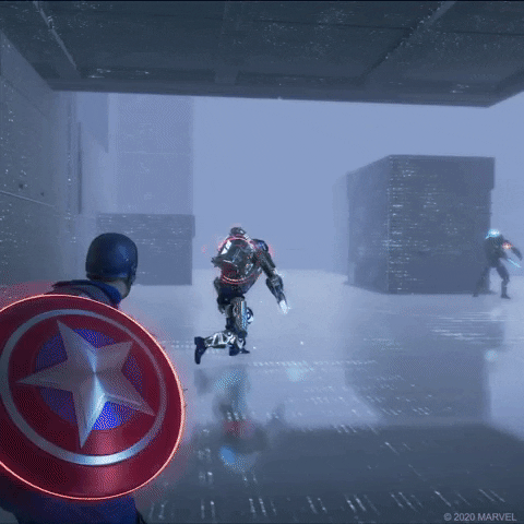 Captain America Wow GIF by Square Enix - Find & Share on GIPHY