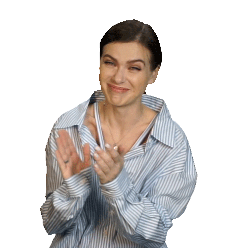 Bravo Applaud Sticker by Elena Temnikova for iOS & Android | GIPHY