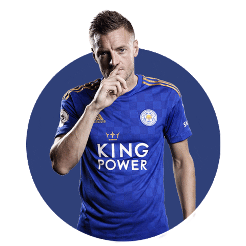 Jamie Vardy Sticker by LCFC for iOS & Android | GIPHY