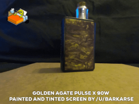 Little paint, little tint, a DIY customization : r/Vaping