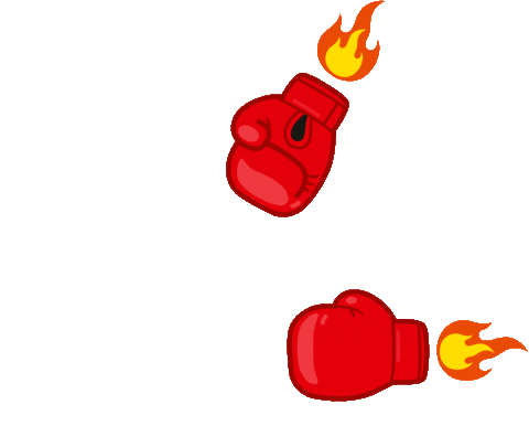 Knock Out Fight Sticker by DENKdifferent for iOS & Android | GIPHY
