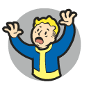 Fallout Emote Sticker by Bethesda for iOS & Android | GIPHY