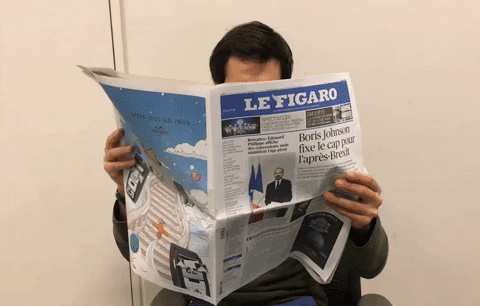 Journal GIF by Le Figaro - Find & Share on GIPHY