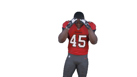 Bucs Devin White Sticker by Tampa Bay Buccaneers for iOS & Android | GIPHY