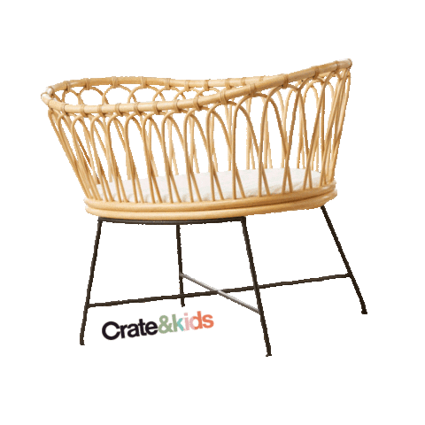 Baby Rattan Sticker by Crate and Barrel for iOS & Android | GIPHY