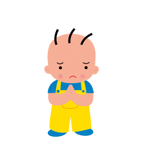 Sad Kid Sticker by Morinaga Platinum for iOS & Android | GIPHY