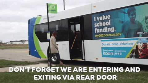 City Bus Illinois GIF by Connect Transit - Find & Share on GIPHY