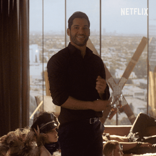 Hello There GIF by Lucifer - Find & Share on GIPHY