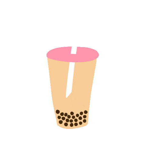 Bubble Tea Drink Sticker by *. Kittea’s Cosmos .* for iOS & Android | GIPHY