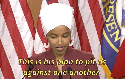 Ilhan Omar GIF by GIPHY News - Find & Share on GIPHY