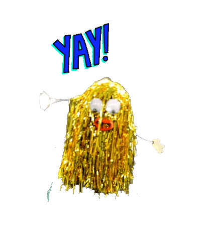 Hooray Yes Sticker by FUN WITH FRIDAY for iOS & Android | GIPHY