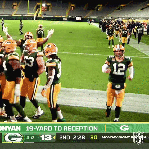Flexing Green Bay Packers GIF by NFL - Find & Share on GIPHY