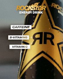 Energy Drink Caffeine GIF by Rockstar Energy - Find & Share on GIPHY