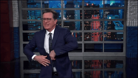 Stephen Colbert Clothes GIF by The Late Show With Stephen Colbert ...