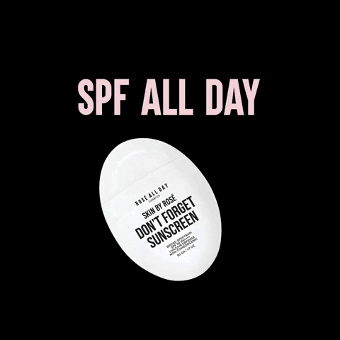 Skincare Sunscreen GIF by Rosé All Day Cosmetics - Find & Share on GIPHY