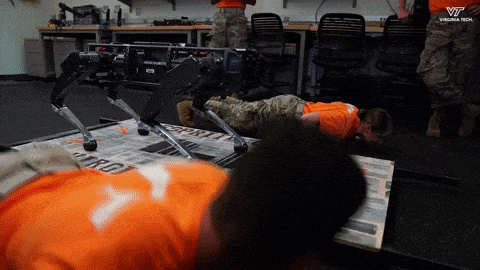 Robot GIF by Virginia Tech - Find & Share on GIPHY