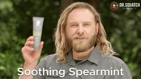Toothpaste Soothing GIF by DrSquatchSoapCo - Find & Share on GIPHY