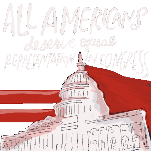 Washington Dc Sticker by Creative Courage for iOS & Android | GIPHY