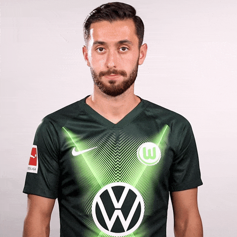Yunus Malli Soccer GIF by VfL Wolfsburg - Find & Share on GIPHY