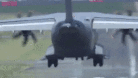 Fly Landing GIF by Safran - Find & Share on GIPHY