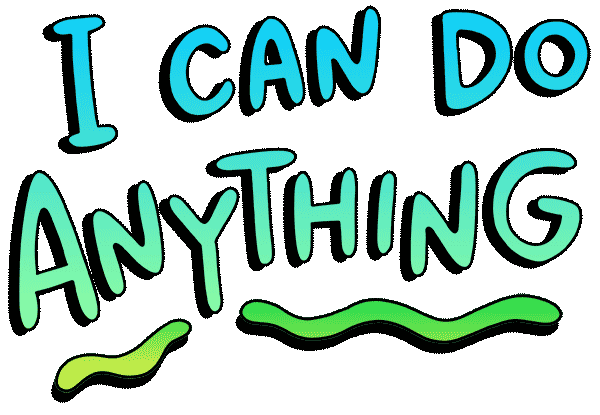 Keep Trying Oh Yeah Sticker by Sarah The Palmer for iOS & Android | GIPHY