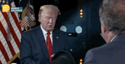 Donald Trump Interview GIF - Find & Share on GIPHY
