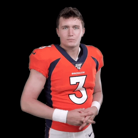 Drew Lock Football GIF by NFL - Find & Share on GIPHY