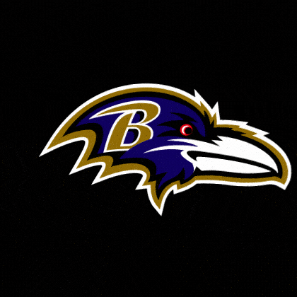 Sport Logo GIF by Baltimore Ravens - Find & Share on GIPHY