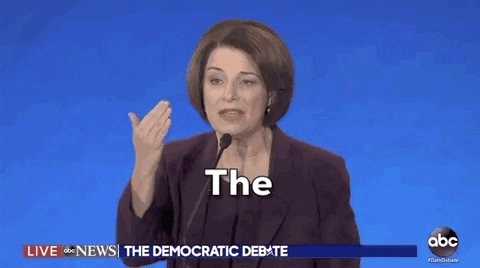 Democratic Debate GIF by GIPHY News - Find & Share on GIPHY