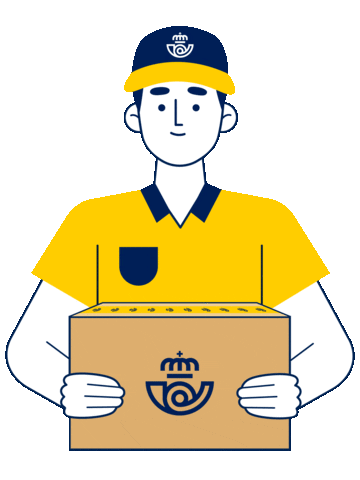 Entrega Paquete Sticker by Correos for iOS & Android | GIPHY